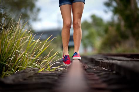 Девушка ноги