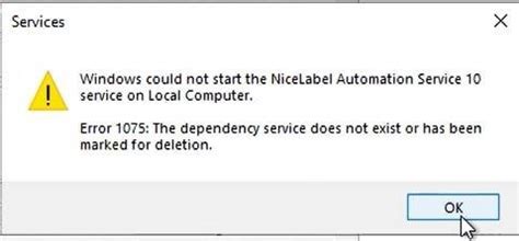 NiceLabel Automation Service And Or NiceLabel Print Service Don T Start NiceLabel Help Center