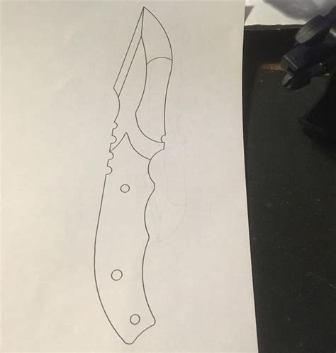 My First Autocad Designed Blade