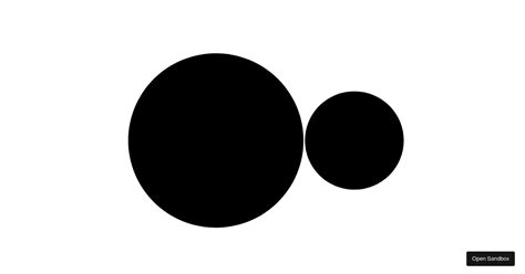 React Bubble Chart Codesandbox