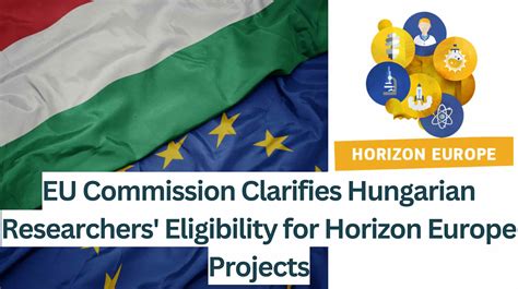 Eu Commission Clarifies Hungarian Researchers Eligibility For Horizon
