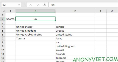 Lesson How To Create A Search Dialog Box In Excel AnonyViet English Version