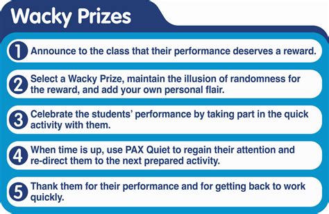 Grannys Wacky Prizes Recipe Pax By Paxis Institute
