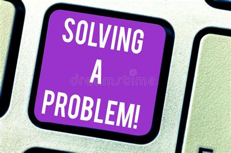 Word Writing Text Solving A Problem Business Concept For Include Mathematical Or Systematic