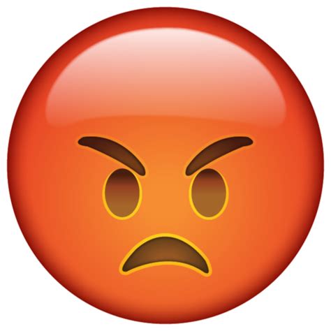 Emoji Bravo Vermelho Png Imagens E Moldes Br Emoticons The Best Porn