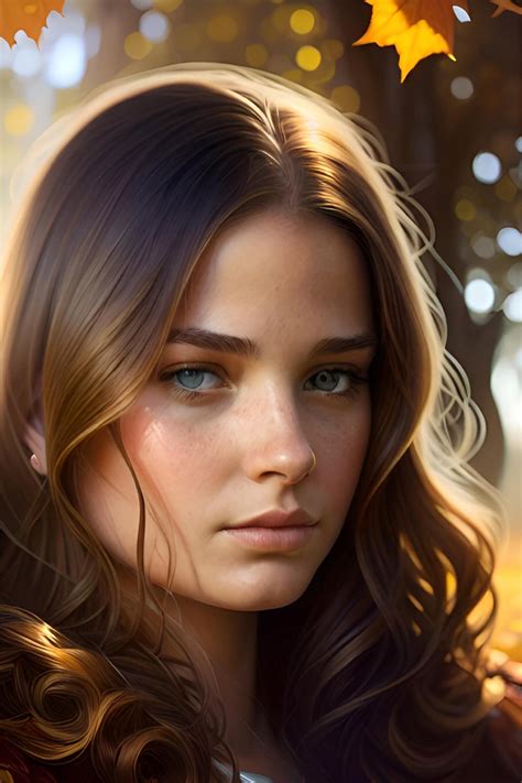 Cute Girl Portrait Raiart