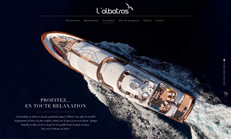 Yacht Albatros Css Design Awards