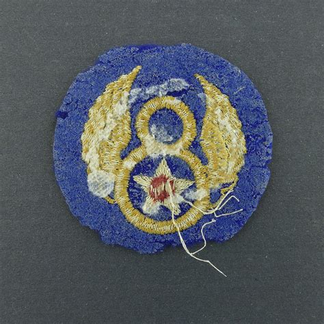Usaaf 8th Af Shoulder Patch English Made