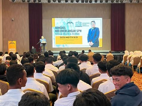 325 Pelajar Sertai Bengkel Kecemerlangan Bahasa Melayu Sejarah SPM