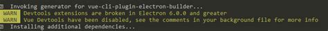 electron 7 8 9 ，how to install vue devtools · issue 783 · nklayman