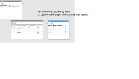 Keepremove Columns By Condition Easymorph Community Data Preparation Professionals And