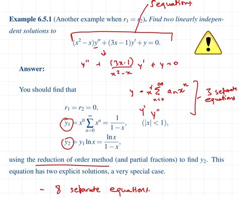 Solved Find Two Linearly Independent Solutions To Equation Chegg