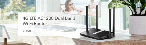 Cudy LT500 LTE AC1200 Dual Band Wi Fi Router