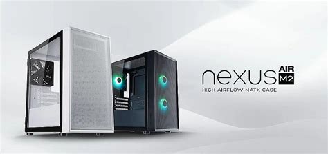 Casing Tecware Tecware Nexus Air M2 Black White • Toko Komputer