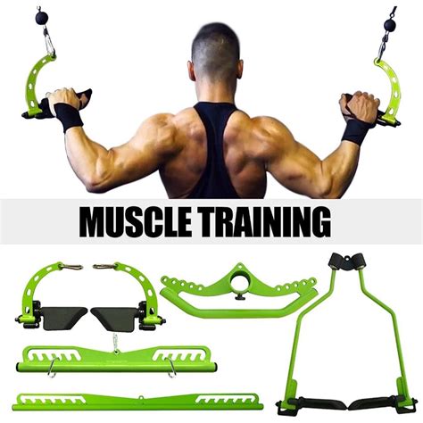 Power Grip Lat Pull Down Back Cable Attachment Dụng Cụ Kéo Lưng Xô