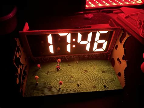Time For A Thneed Diorama Clock Inspired By Dr Seuss The Lorax 9