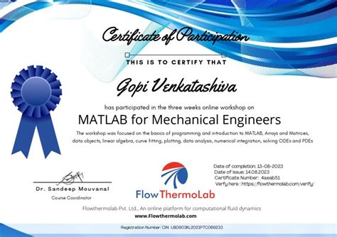 Gopi Venkatashiva On Linkedin Matlab Flowthermolab
