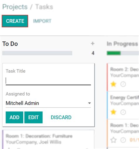 Fully Automated Odoo Module For Tasks Scoring Management