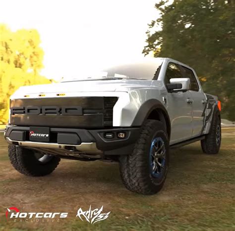 Ford F 150 Lightning Raptor Off Road EV Truck Virtually Goes Against