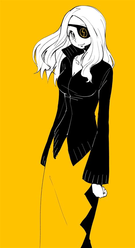 Ochisam357 Marie Mjolnir Soul Eater Highres 1girl Black Shirt