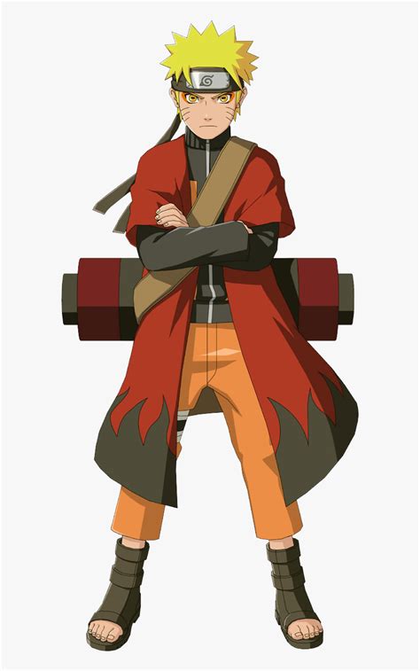 Naruto With Coat Naruto Sage Mode Full Body Hd Png Download Kindpng