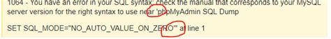 Mysql Can T Import Database To The Server Stack Overflow