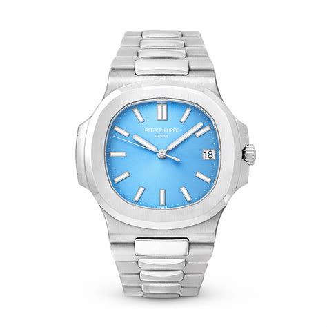 Patek Philippe Nautilus Silver Chain Cloud Dial Urban Shop Pk