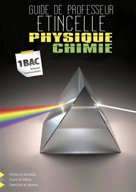Pdf Etincelle 1 Bac Physique Chimie S Ex Guide Dokumen Tips