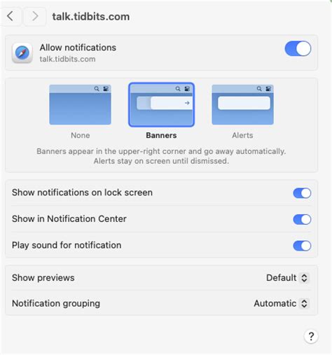 Notifications From The Talk Tidbits Website Site Feedback