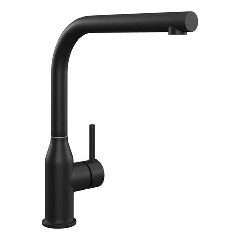 Darwell Matt Black Right Angled Mixer Kitchen Tap Howdens