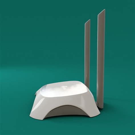 Wifi Router Tp Link 3d Model Cgtrader
