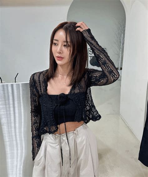 [md추천 인기] 레이스 시스루 가디건 2col 에이블리