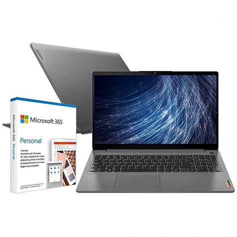 Notebook Lenovo AMD Ryzen U GB GB SSD Tela Full HD Linux Ideapad MFS