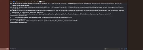 Permissions Denied Missing Or Insufficient Permission Issue Flutter Flutter Github