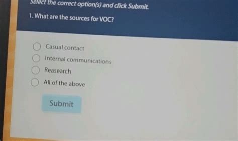Select The Correct Option S And Click Submit StudyX