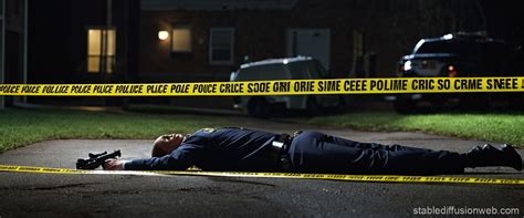 Crime Scene Investigation Stable Diffusion Online