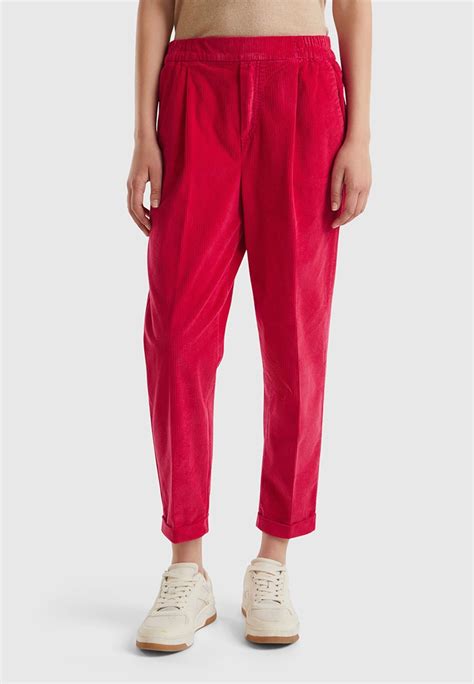 Брюки United Colors of Benetton, цвет: красный, RTLADQ918101 — купить в ...