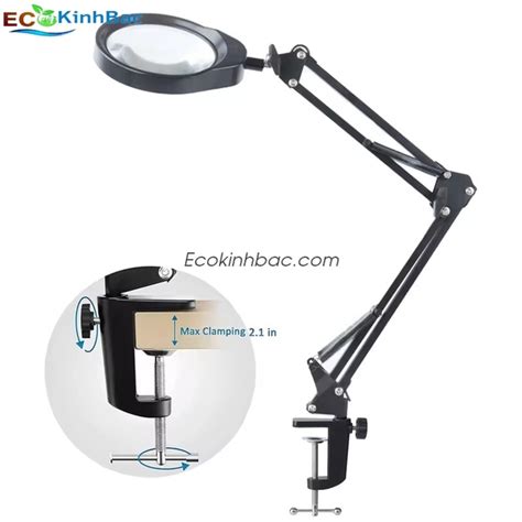 kính lúp kẹp bàn mẫu mới nhất hiện nay của hãng pdok Độ phóng đại 3x