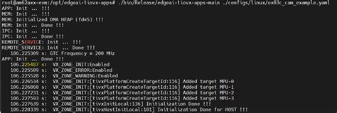 Am62a7 Edgeai Tiovx Apps Failed To Output Video Stream Processors