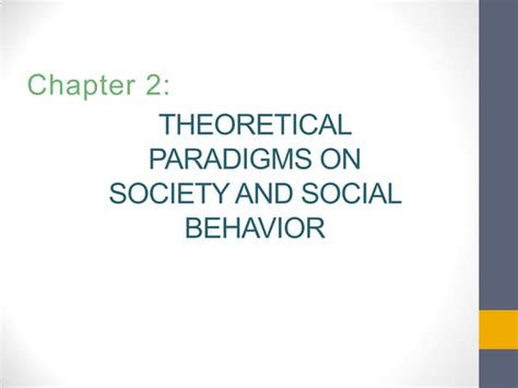 Sociology Theoretical Paradigms Pptx