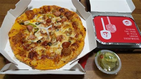 피자헛 아메리칸 스페셜 피자 스위트 갈릭 엣지 와 리치 치즈 파스타를 먹었습니다 네이버 블로그