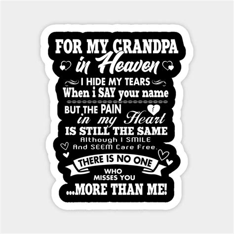 Guardian Angel Grandpa In Heaven Magnet Heartwarming Father S Day Gift