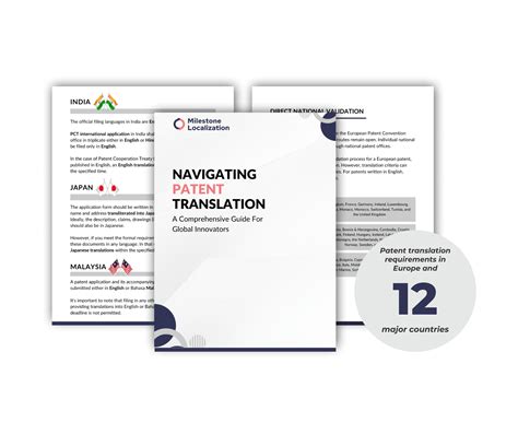 Milestone Localization Releases A Guide On Navigating Patent Translation For Global Innovators