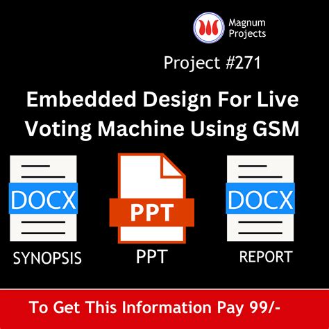 Embedded Design For Live Voting Machine Using Gsm Projects For Final