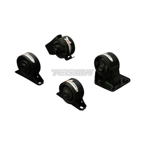 Hardrace Hardened Engine Mounts 4pc Set Mitsubishi Lancer Virage Mt 93