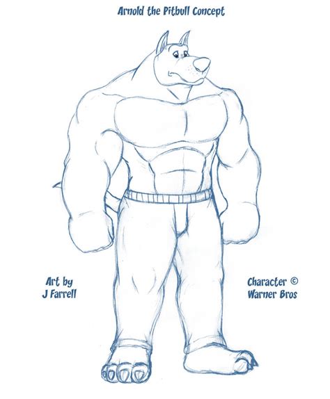 Arnold The Pitbull Concept By Darkmane On Deviantart