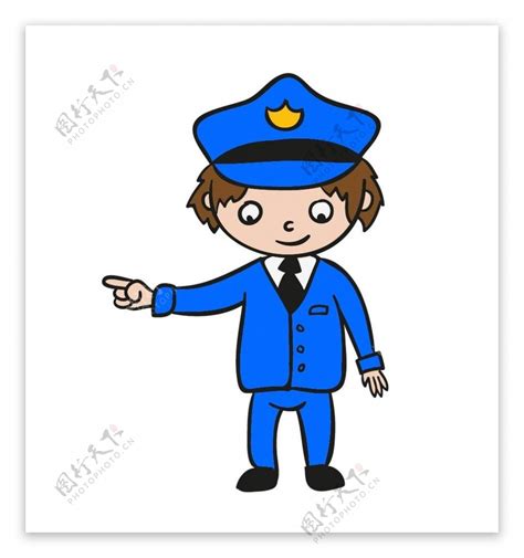卡通警察图片素材 编号22470588 图行天下