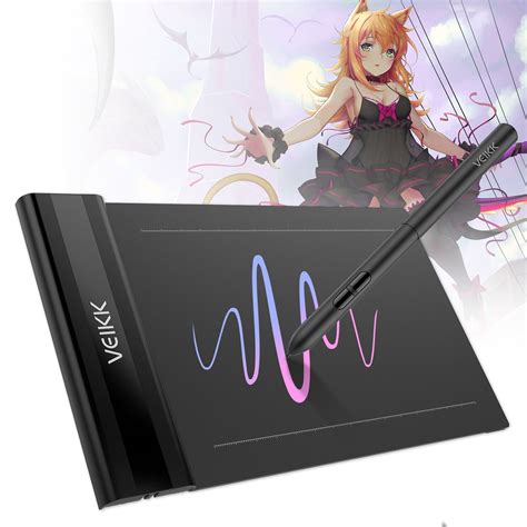 VEIKK S640 Ultra Thin 6x4 Inch Digital Drawing Tablet For E Learning