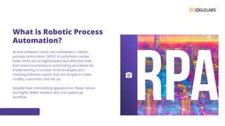AI Automation through RPA | PPT