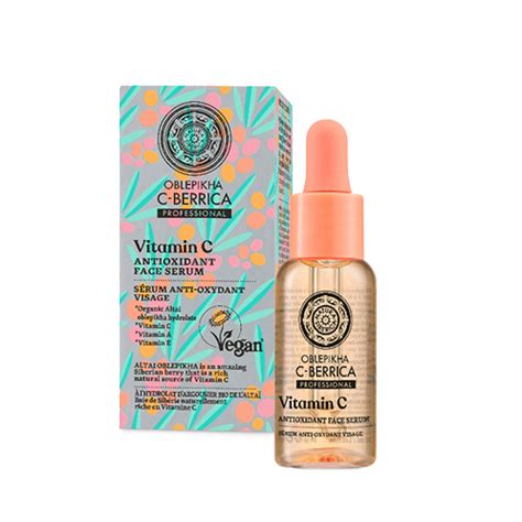 NATURA SIBERICA OBLEPIKHA C-BERRICA VITAMIN C ANTIOXIDANT FACE SERUM ...